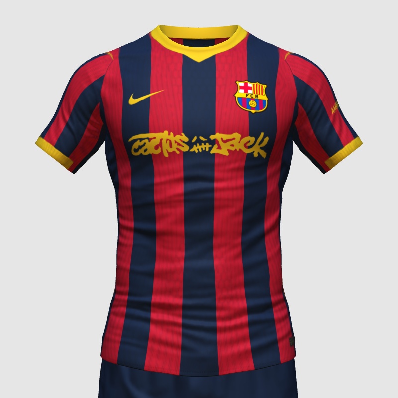 FC Barcelona x Nike Home Kit 2026 - FIFA Kit Creator Showcase