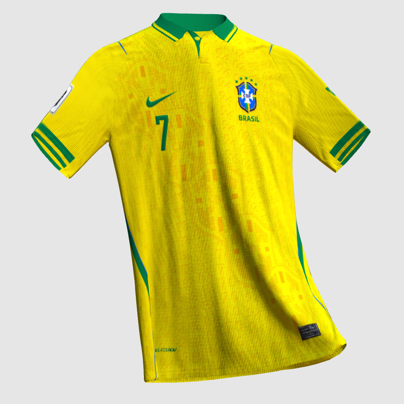 Brazil World Cup Home Concept - FIFA Kit Creator Showcase
