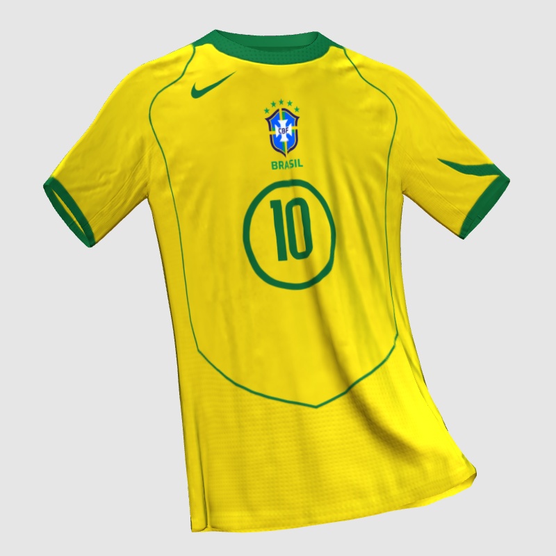 Brazil 2004 T90 Remake Leaked Kit - FIFA Kit Creator Showcase