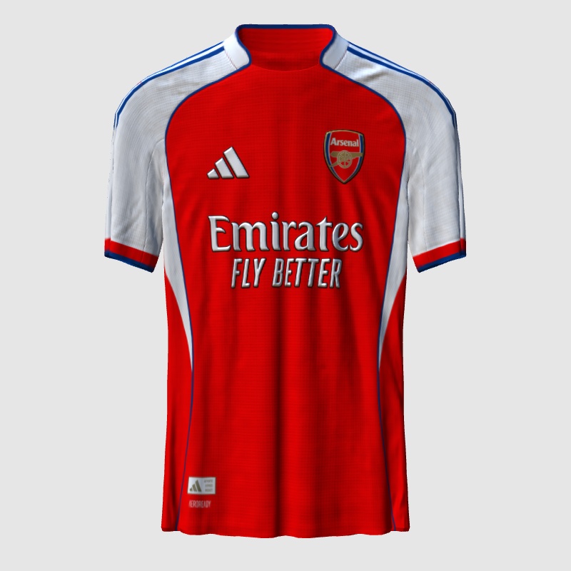 Arsenal 26-27 home kit concept - FIFA Kit Creator Showcase