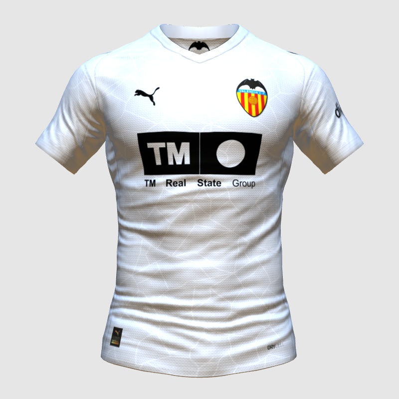 Valencia Home 2025-26 - FIFA Kit Creator Showcase