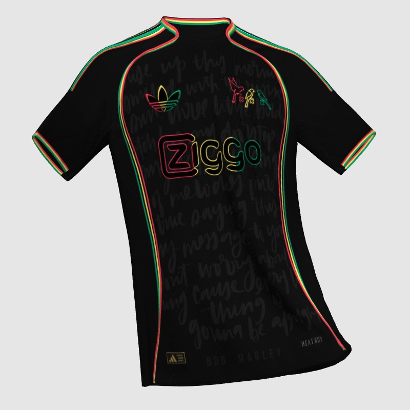 Ajax x Bob Marley special kit concept - FIFA Kit Creator Showcase