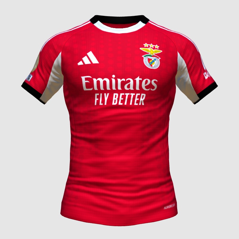 SL Benfica 25-26 Home Kit - FIFA Kit Creator Showcase