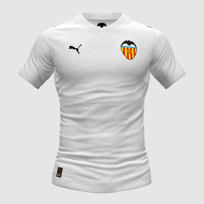 Valencia Home 2025/26 - FIFA Kit Creator Showcase