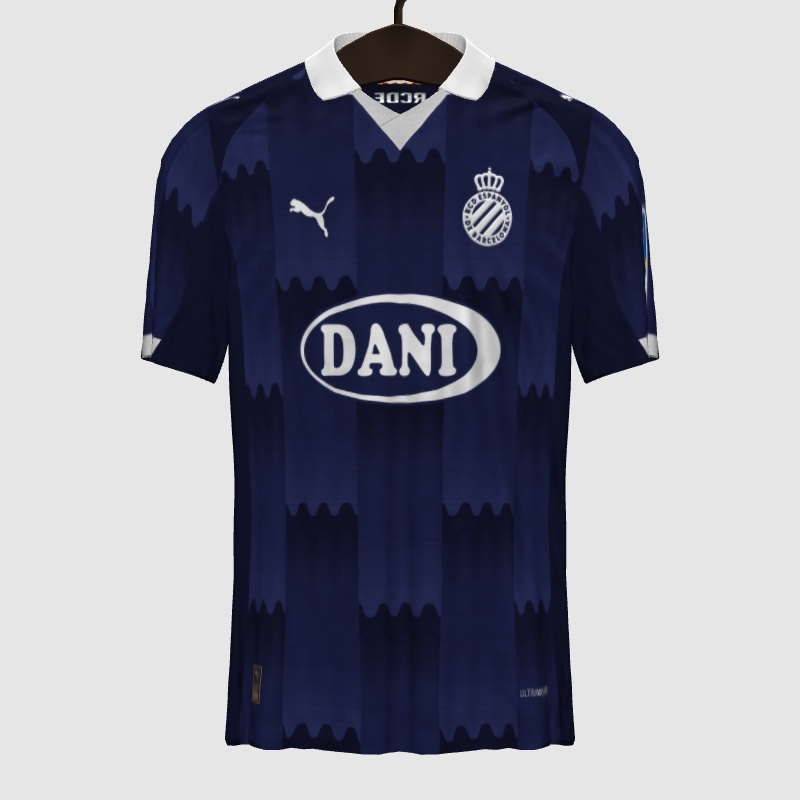 Espanyol Kit Away Puma 25/26 - FIFA Kit Creator Showcase