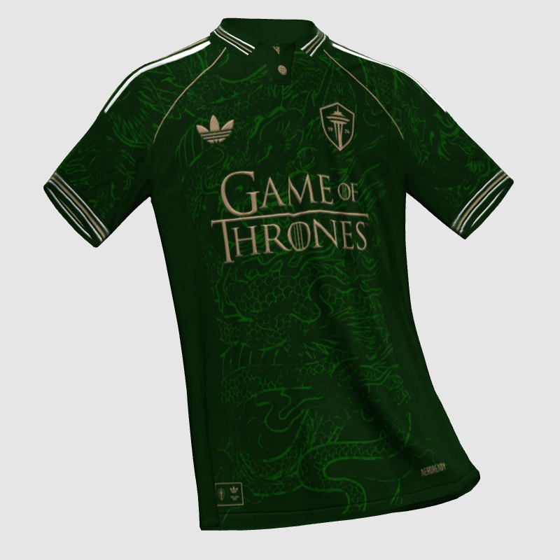 Seattle Sounders CWC 2025 Concept Home Kit - FIFA Kit Creator Showcase