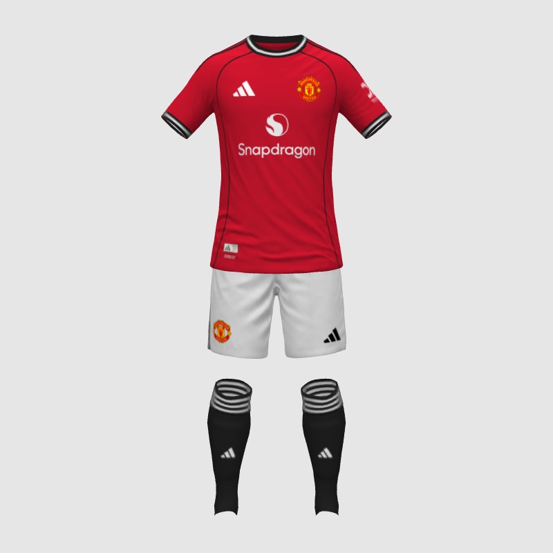 Manchester United 25/26 Home - FIFA Kit Creator Showcase
