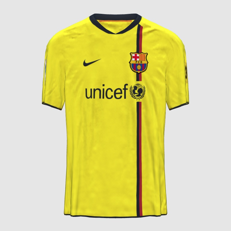 Barcelona 2008/09 Away - FIFA Kit Creator Showcase