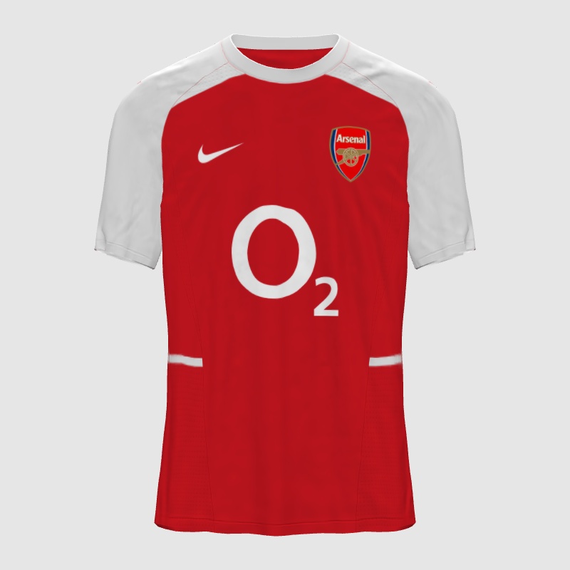 Arsenal 2002 Home kit - FIFA Kit Creator Showcase