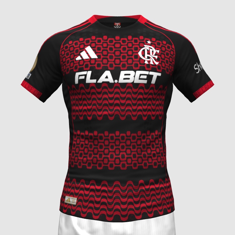 Adidas Flamengo home kit concept - FIFA Kit Creator Showcase