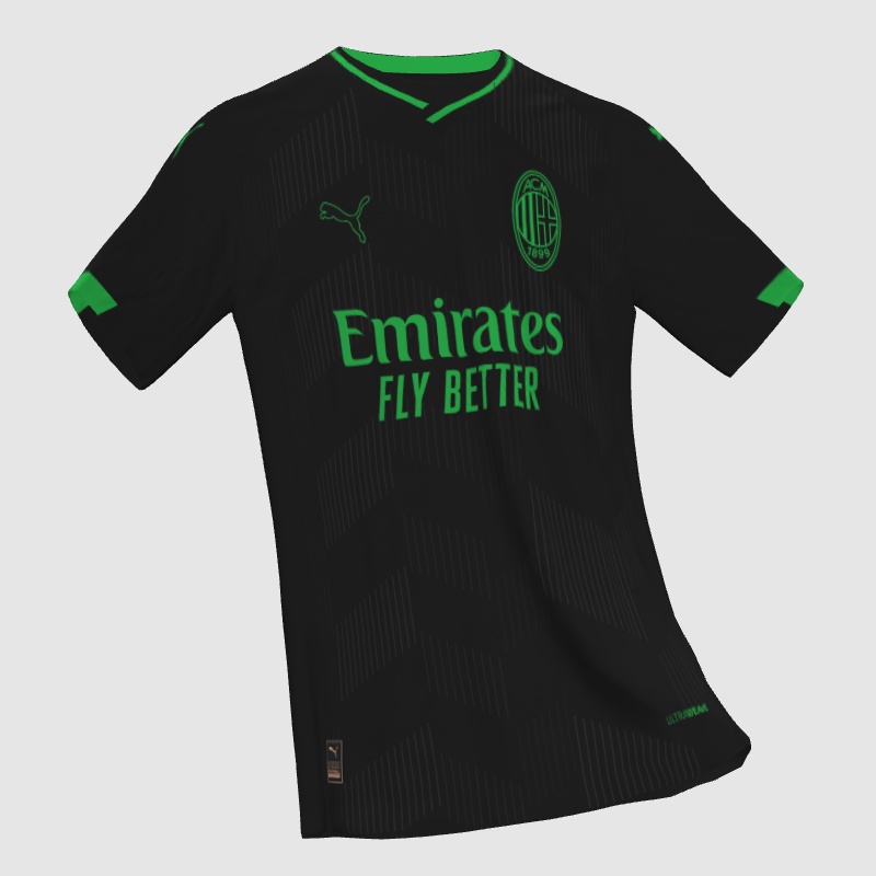 AC Milan 3rd/Away Kit - FIFA Kit Creator Showcase