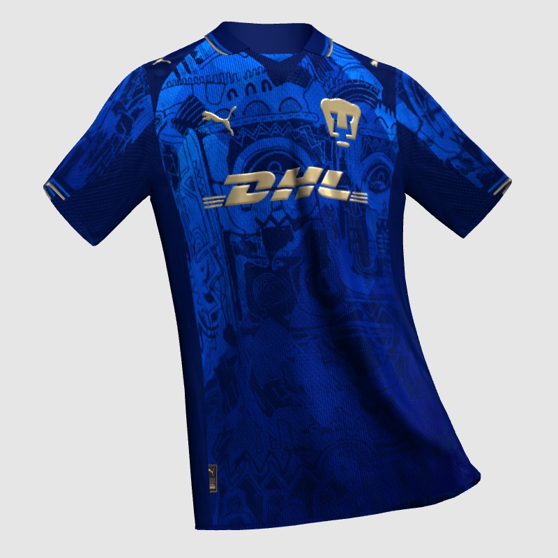 Pumas UNAM away kit concept - FIFA Kit Creator Showcase