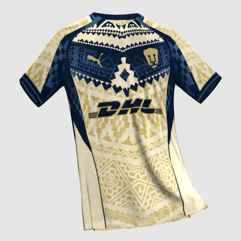 Pumas UNAM| Puma | Home | Liga MX 2026 Concept - FIFA Kit Creator Showcase