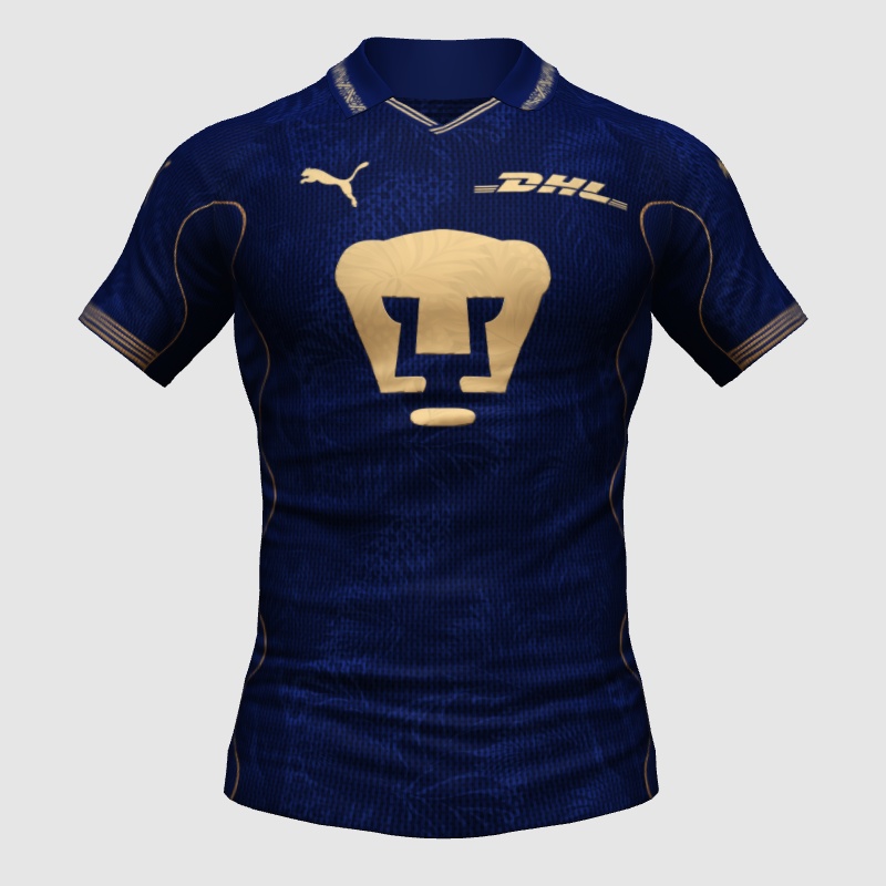 Pumas UNAM X Puma Home Kit Concept - FIFA Kit Creator Showcase
