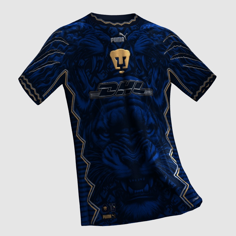 Pumas UNAM Puma Away Kit - FIFA Kit Creator Showcase