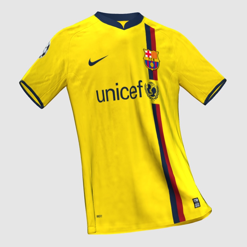 Barcelona 2008/09 - 2nd - FIFA Kit Creator Showcase