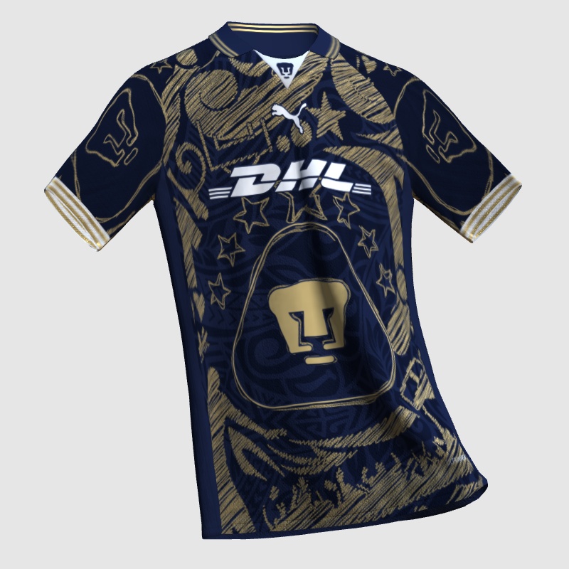 Pumas UNAM Third Kit Concept - FIFA Kit Creator Showcase