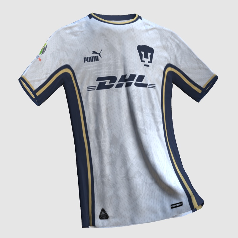 Pumas UNAM X Puma Home Kit Concept - FIFA Kit Creator Showcase
