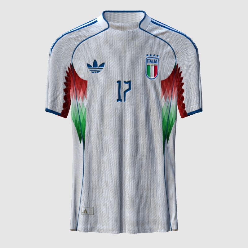 Italy Away Kit WC-26 Concept (AMK) - FIFA Kit Creator Showcase