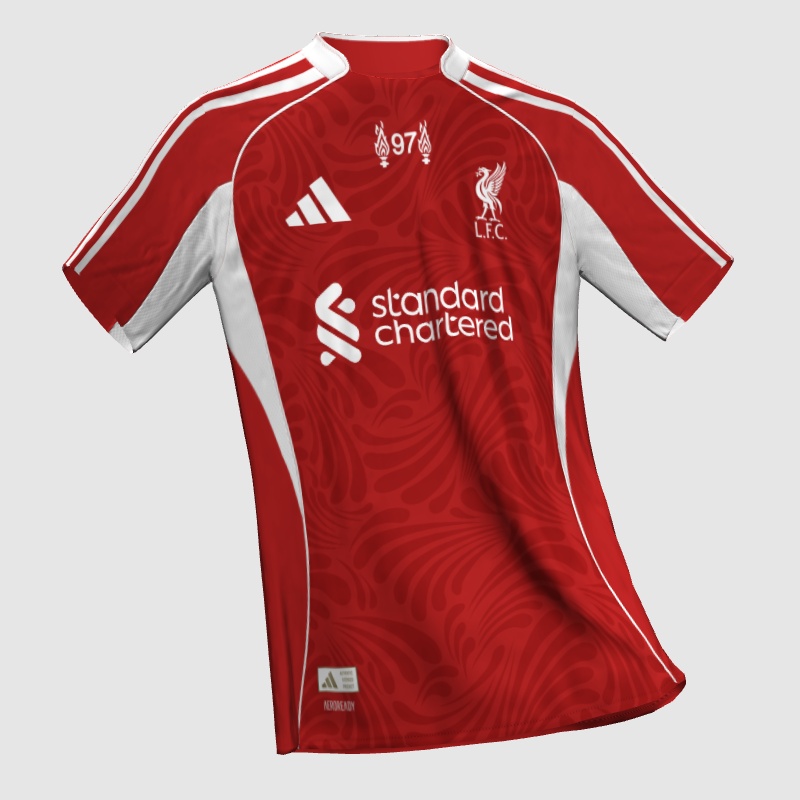 Liverpool home kit concept (Adidas) - FIFA Kit Creator Showcase