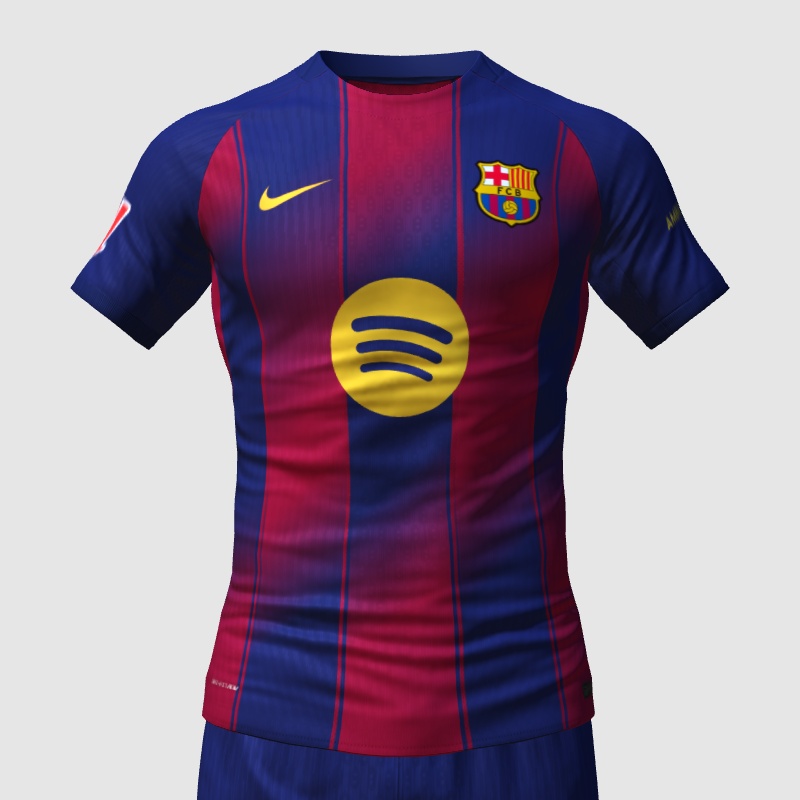 FC Barcelona 25-26 home kit - FIFA Kit Creator Showcase