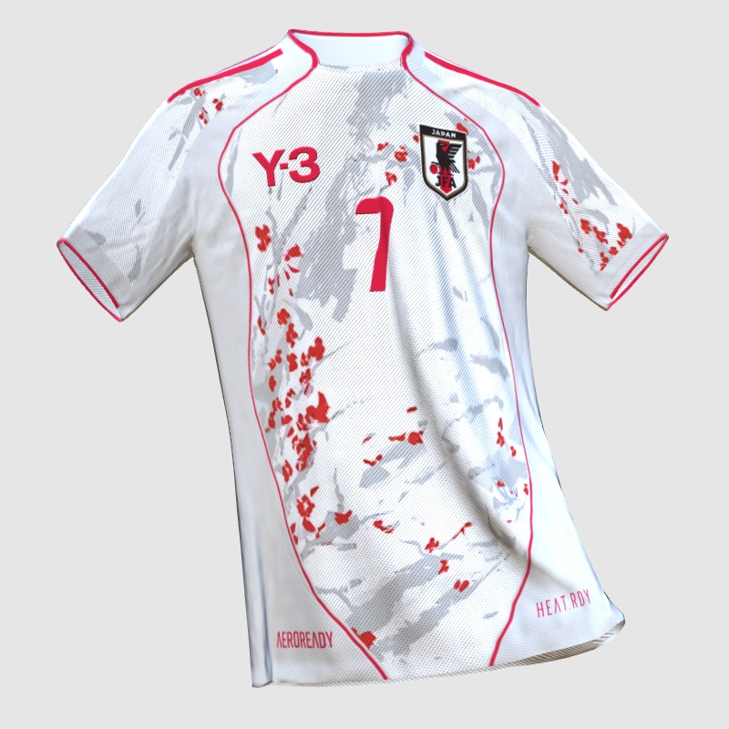 Japan X Y-3 Away Kit Concept (Visionary) - FIFA Kit Creator Showcase
