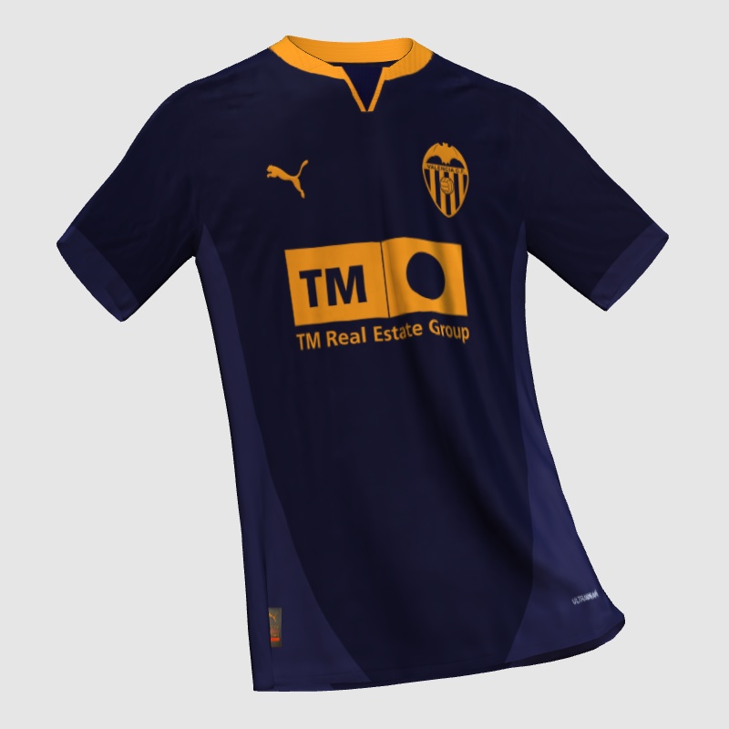 Valencia CF 2025/26 Away - FIFA Kit Creator Showcase