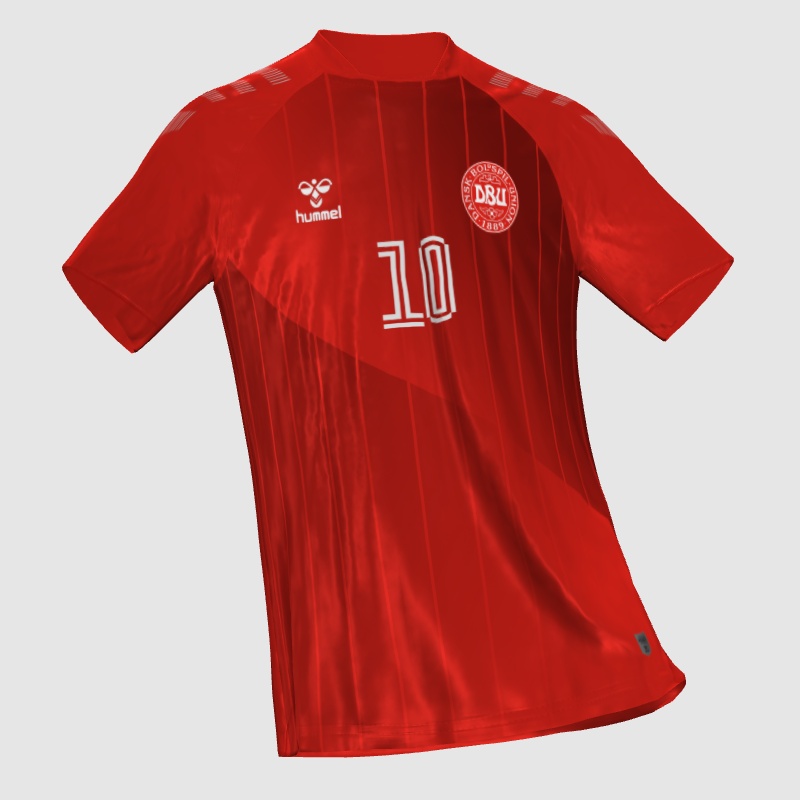 Denmark Qatar 2022 Kit (CONCEPT) - FIFA Kit Creator Showcase