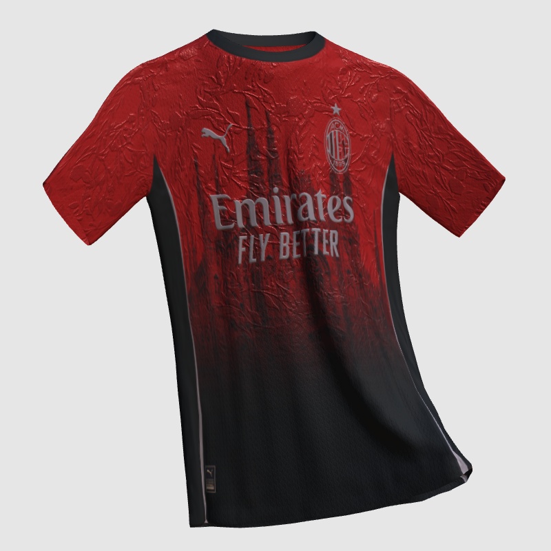 AC Milan concept kit - FIFA Kit Creator Showcase