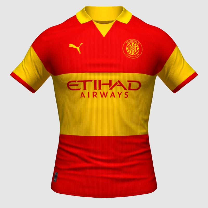 Girona 26/27 Away x Puma x Etihad Airways. - FIFA Kit Creator Showcase
