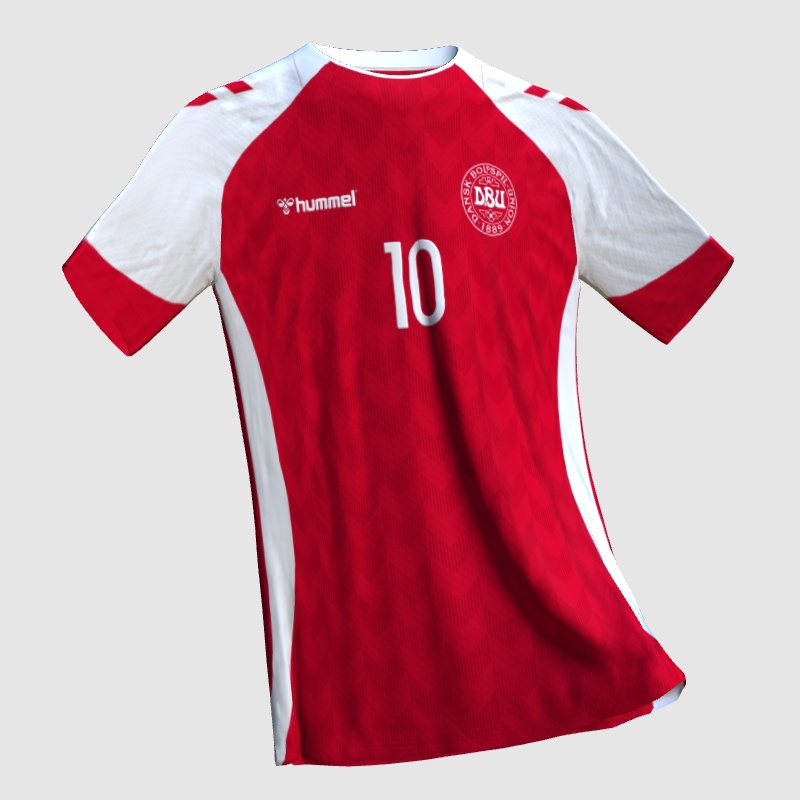 Denmark Home Kit - FIFA Kit Creator Showcase