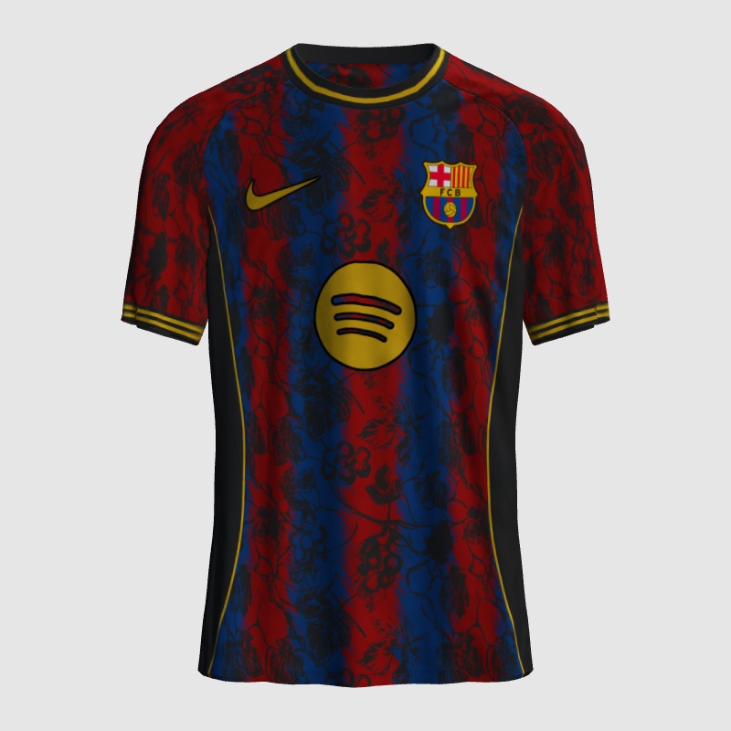 Barcelona 26/27 Home kit concept - FIFA Kit Creator Showcase