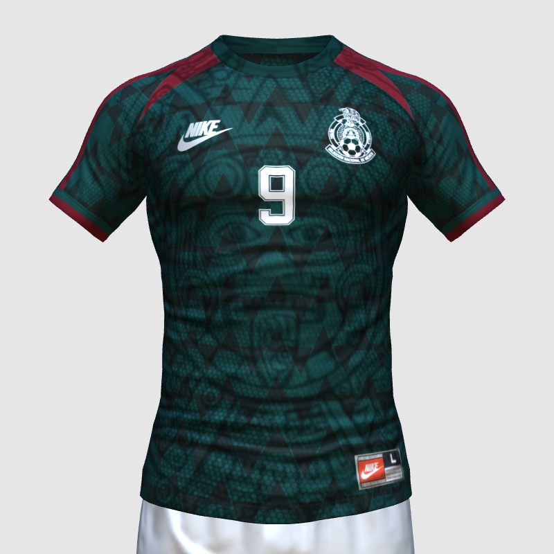 Jersey México Style 90 (Tried) - FIFA Kit Creator Showcase