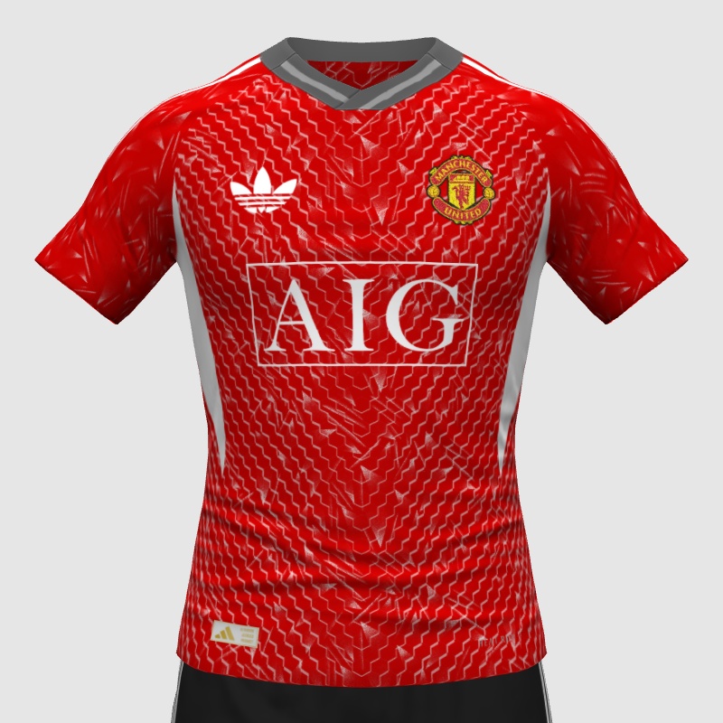 Manchester United 2008 kit remaster - FIFA Kit Creator Showcase