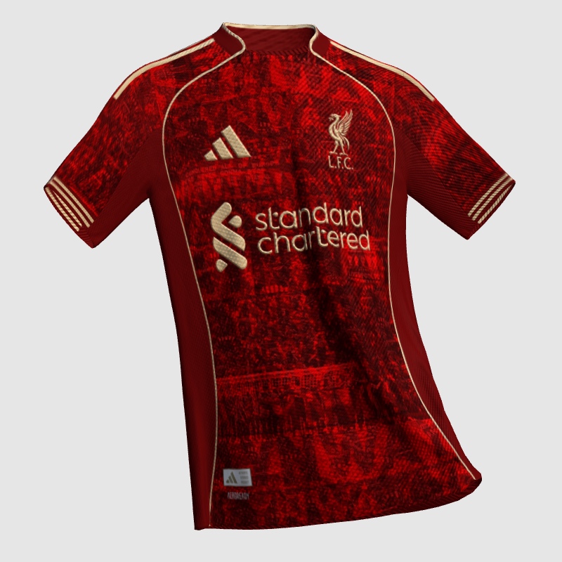 Liverpool home kit concept - FIFA Kit Creator Showcase