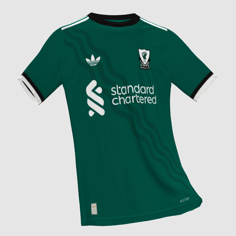 Liverpool green kit concept - FIFA Kit Creator Showcase