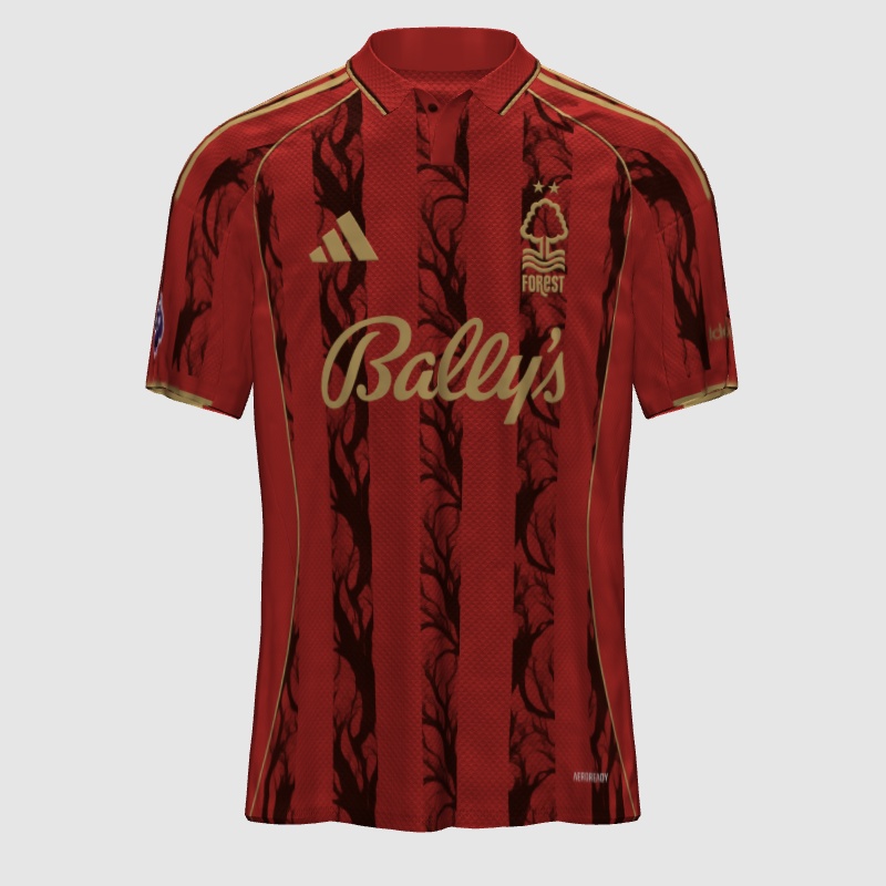 Nottingham Forest Home 25-26 Concept - FIFA Kit Creator Showcase