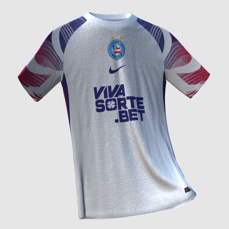 Brasileirão 2025 x Nike: Bahia Home Kit - FIFA Kit Creator Showcase