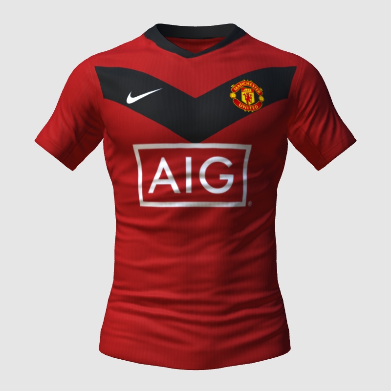Manchester United 2009-10 home kit - FIFA Kit Creator Showcase