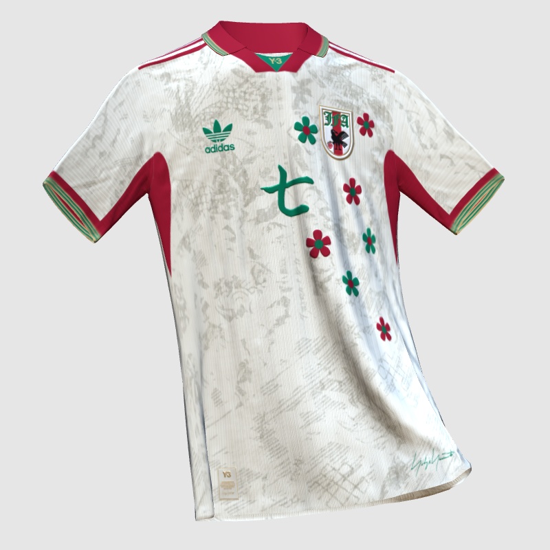Japan x Adidas Y-3 retro special kit - FIFA Kit Creator Showcase
