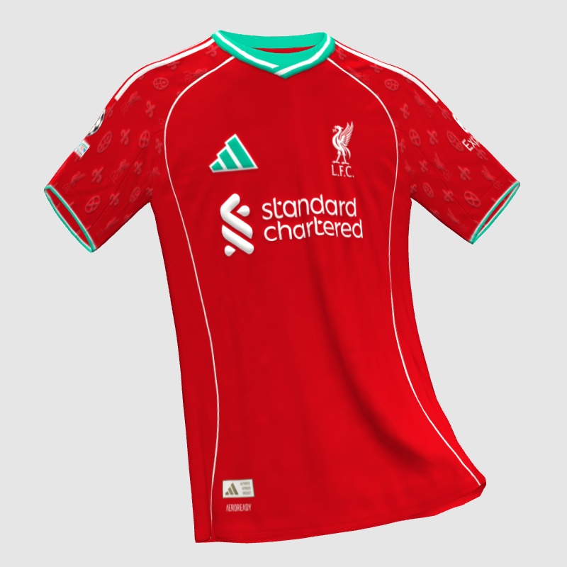 Liverpool x Adidas 26/27 1st Concept Kit - FIFA Kit Creator Showcase