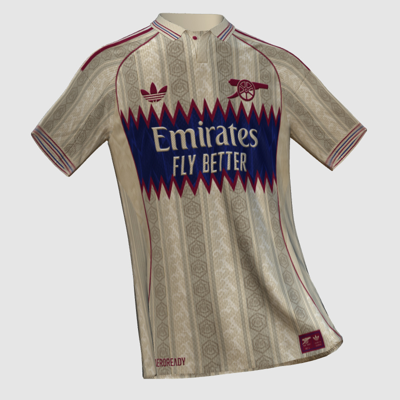 Arsenal Gold kit concept - FIFA Kit Creator Showcase