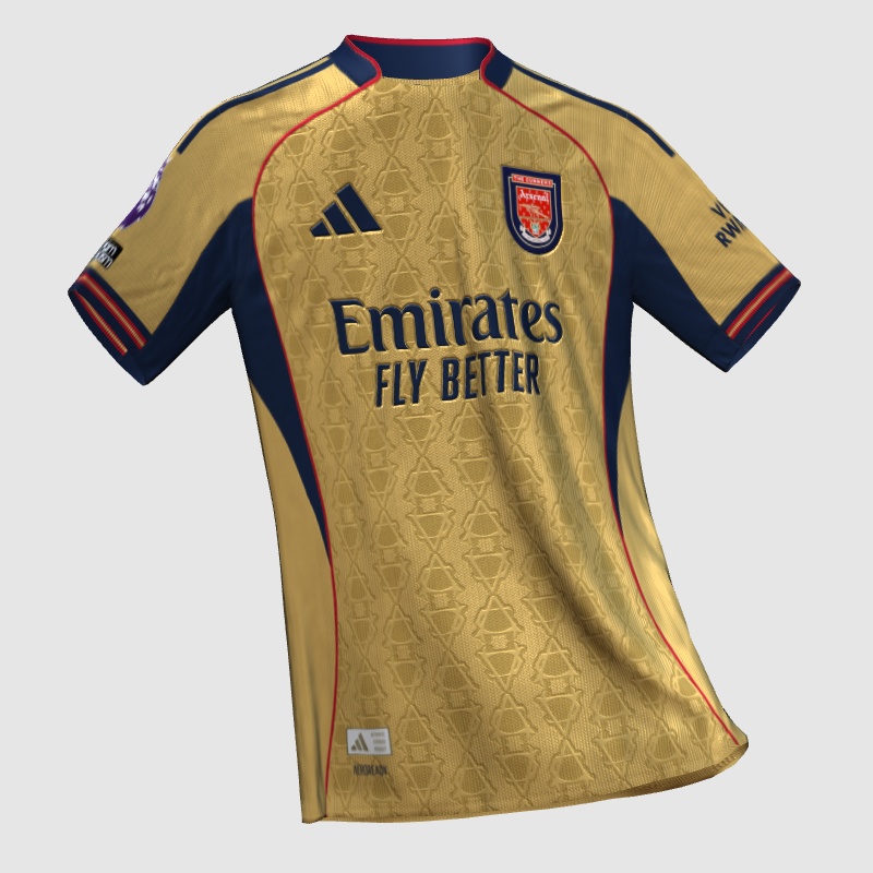 Competition: Arsenal Gold Kit