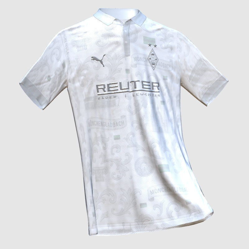 Gladbach - Bundesliga Home Kit Collection 25-26 - FIFA Kit Creator Showcase