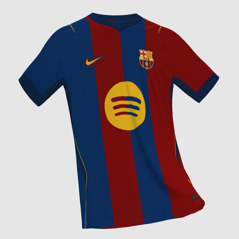 Barca home kit concept - FIFA Kit Creator Showcase