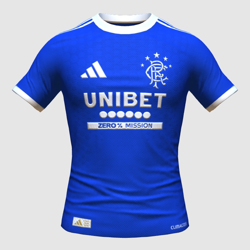 Rangers 26 27 Home X Adidas X Unibet FIFA Kit Creator Showcase Rangers 26 27 Home X Adidas X Unibet FIFA Kit Creator Showcase