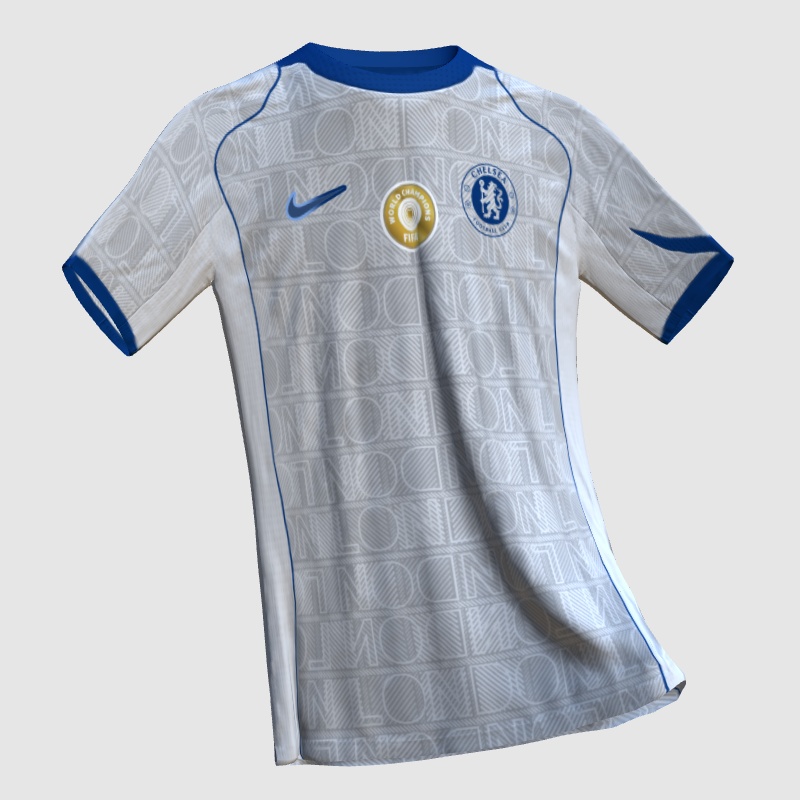 Chelsea Custom Away 25/26 - FIFA Kit Creator Showcase