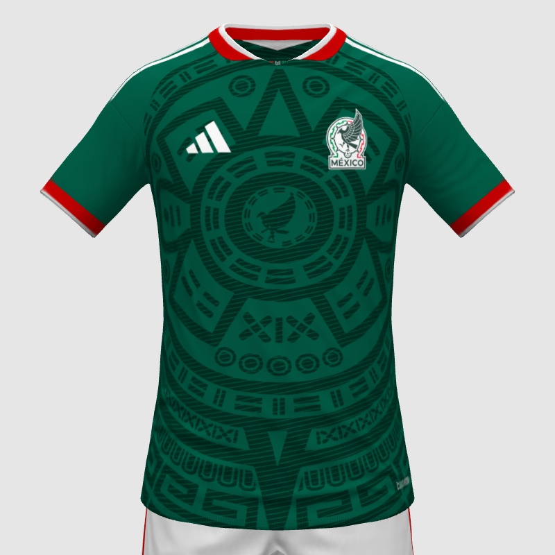 Mexico 2026 Home Kit - FIFA Kit Creator Showcase
