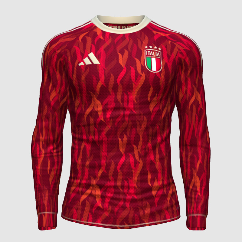 Italy GK Concept "Flames" - FIFA Kit Creator Showcase