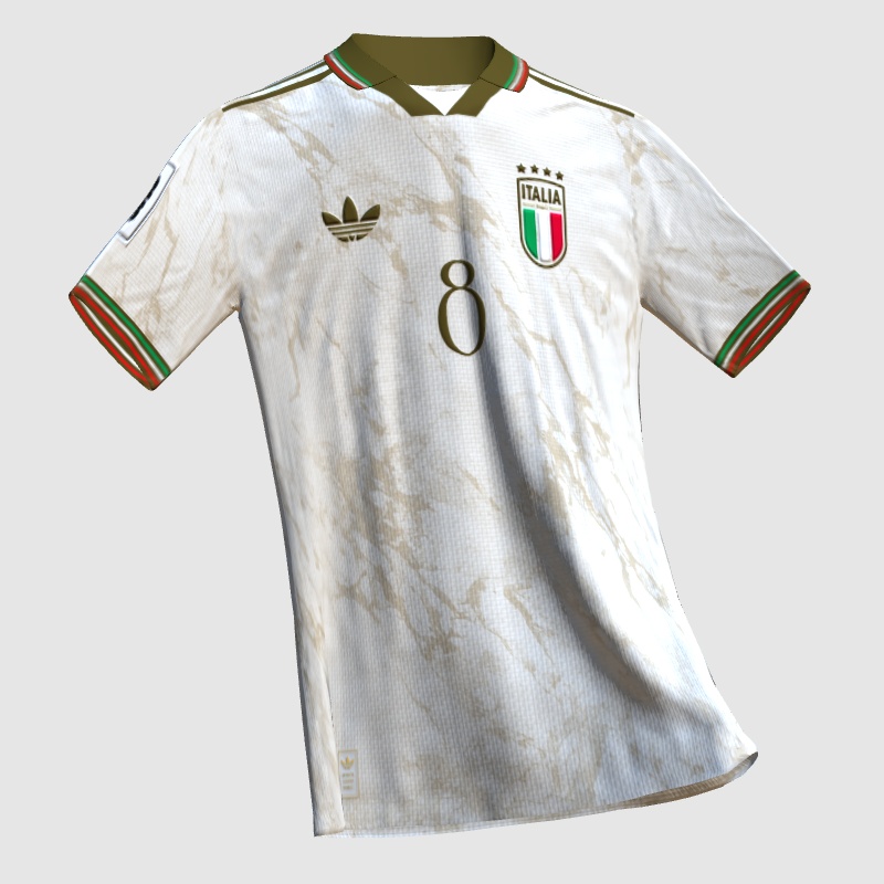 Italy 2026 WC Away Kit Concept (newer_man) - FIFA Kit Creator Showcase